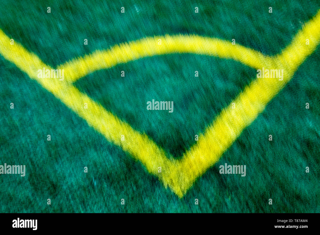 Athletic Field Boundary Stock Photo - Alamy