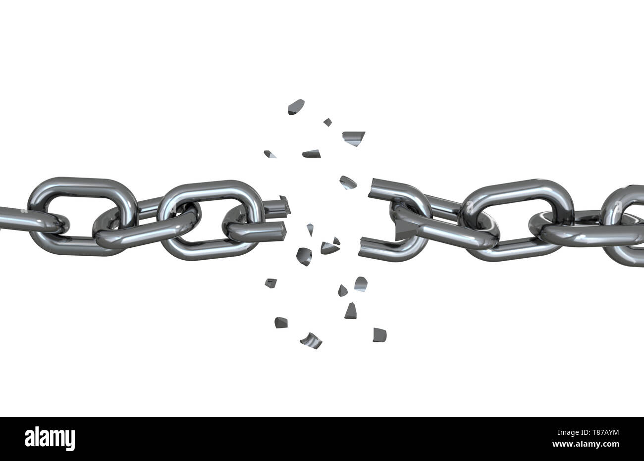 Broken shackle hi-res stock photography and images - Alamy