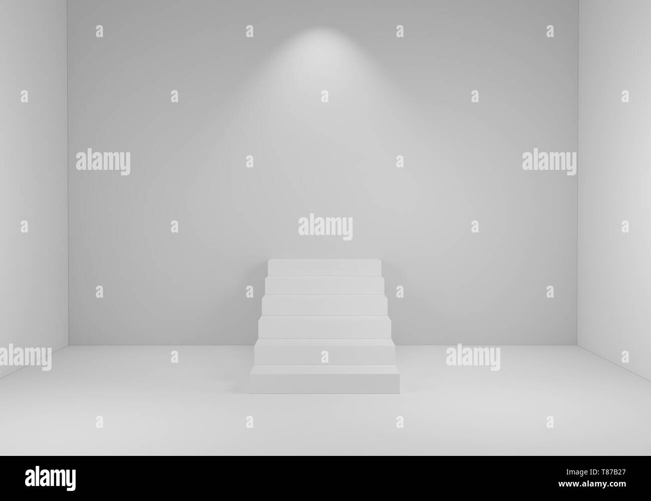 3d rendering stairs concept background Stock Photo - Alamy