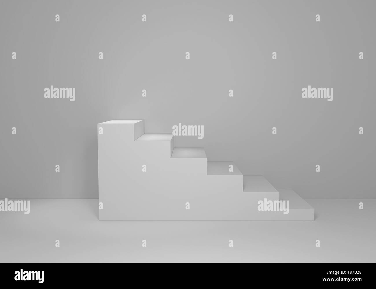 3d rendering stairs concept background Stock Photo - Alamy