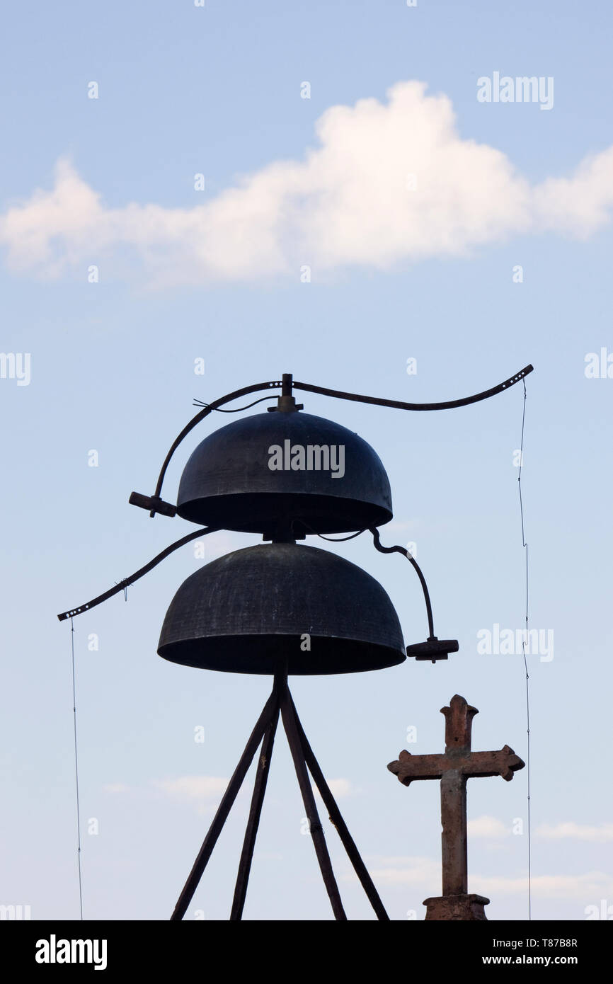 Bells and Cross Stock Photo - Alamy