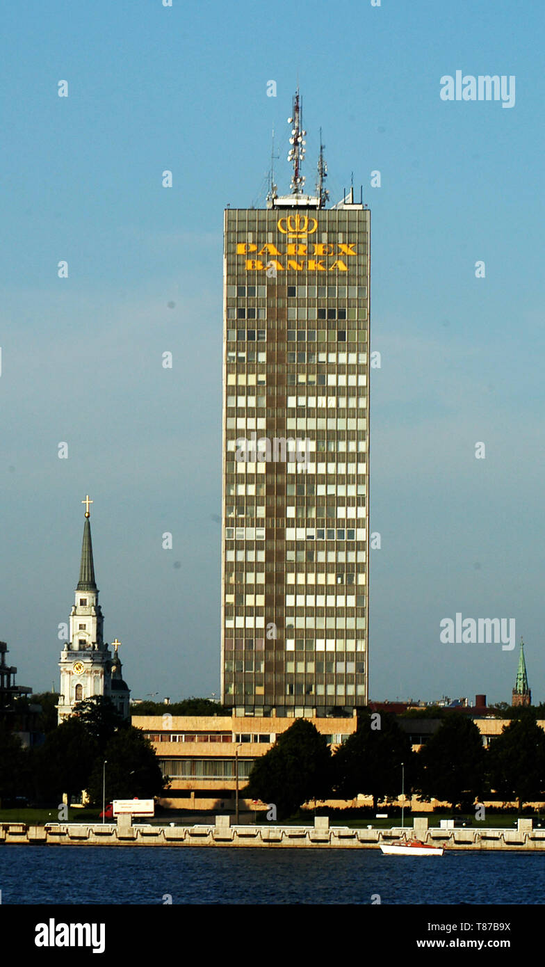 Bank facade riga hi-res stock photography and images - Alamy