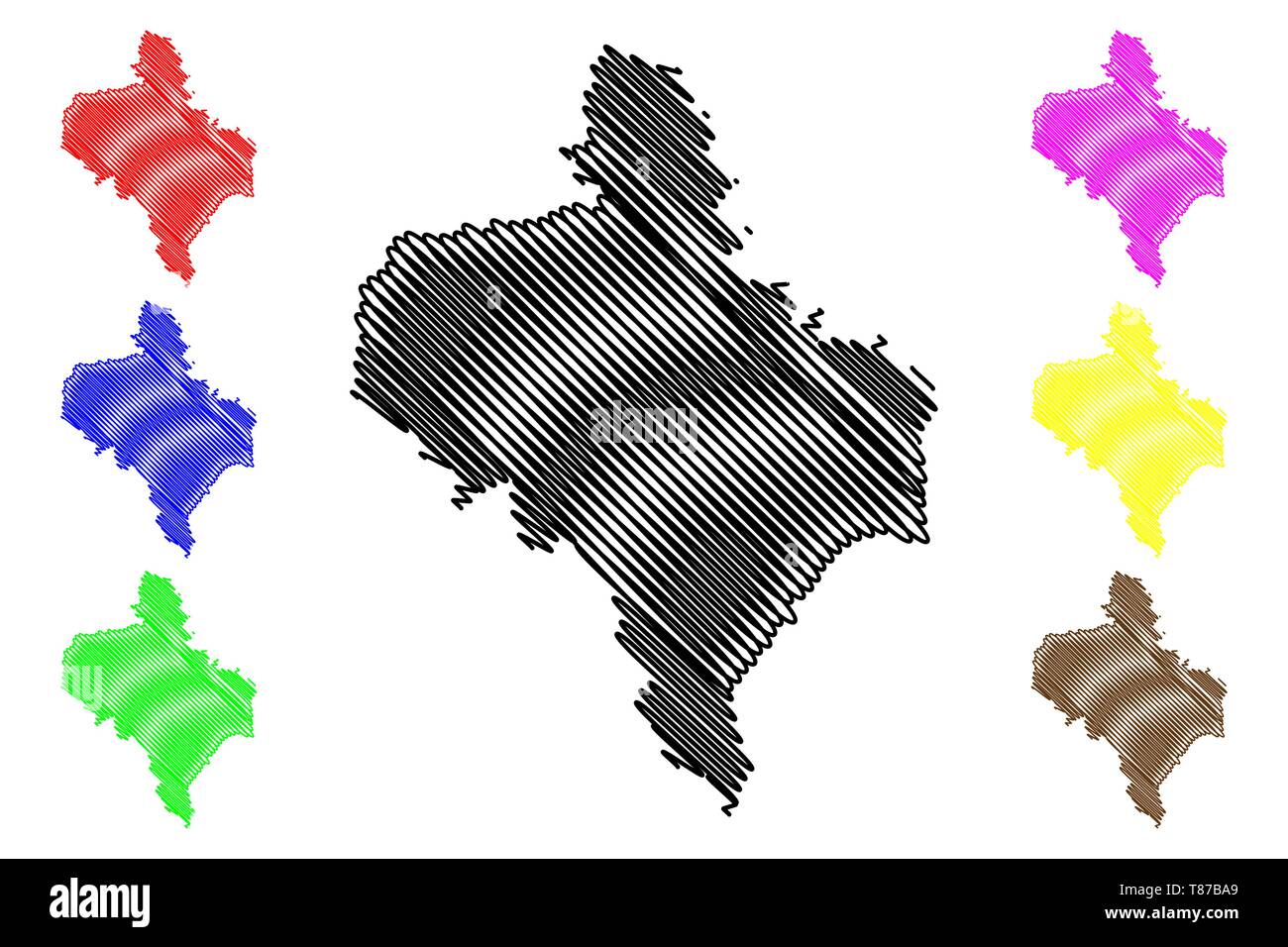 Kalush map hi-res stock photography and images - Alamy