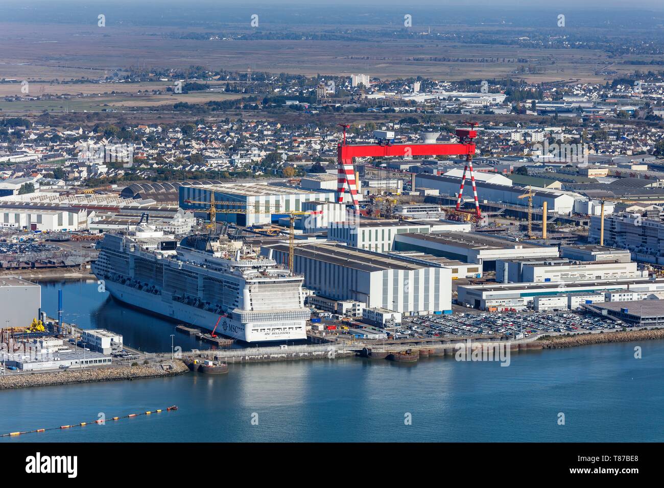 Shipyard saint nazaire loire atlantique hi-res stock photography and ...