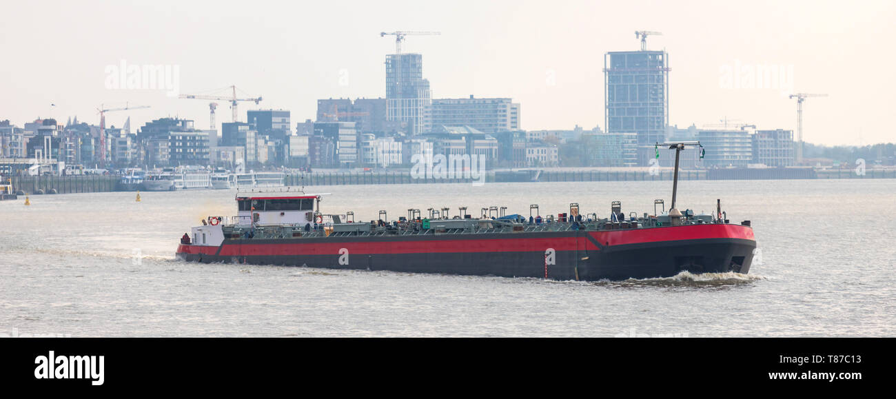 On the schelde river at antwerp hi-res stock photography and images - Alamy