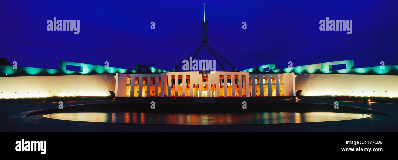 Australian Parliament Building Stock Photo - Alamy