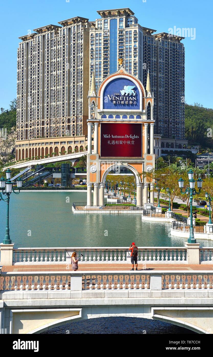China, Macau, Cotai, The Venetian casino Stock Photo - Alamy
