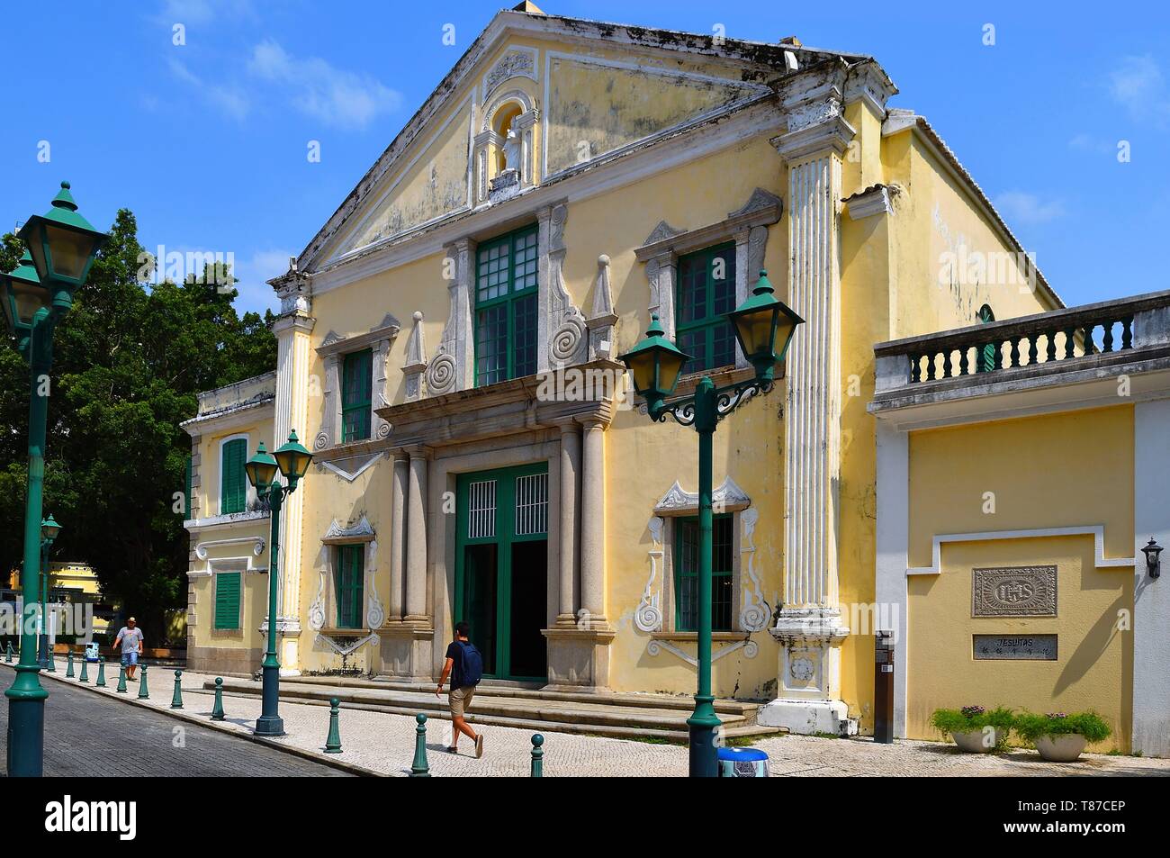 China, Macau, Historic Centre listed as World Heritage by UNESCO, Largo ...