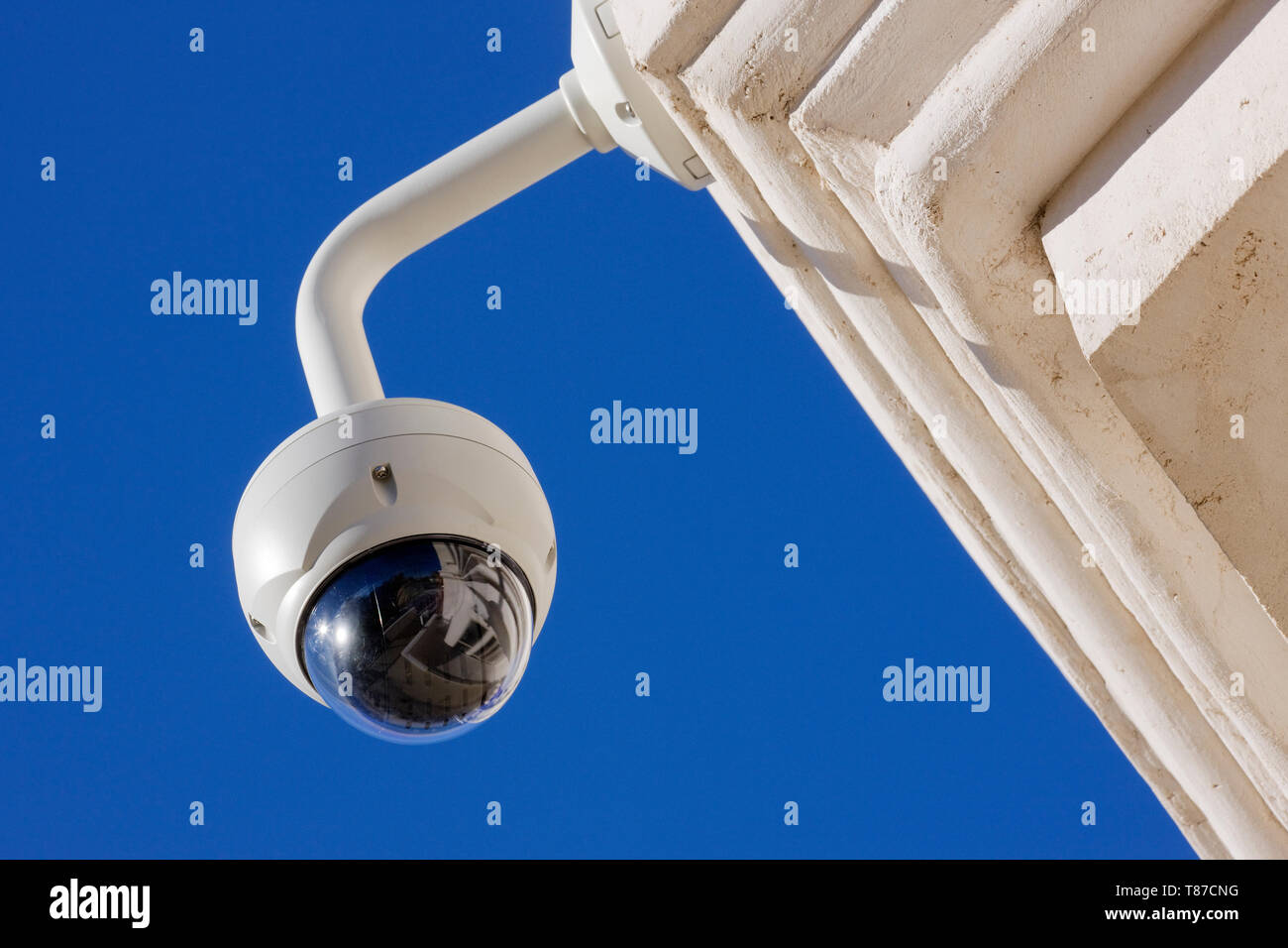 Exterior Security Camera on Building Stock Photo - Alamy