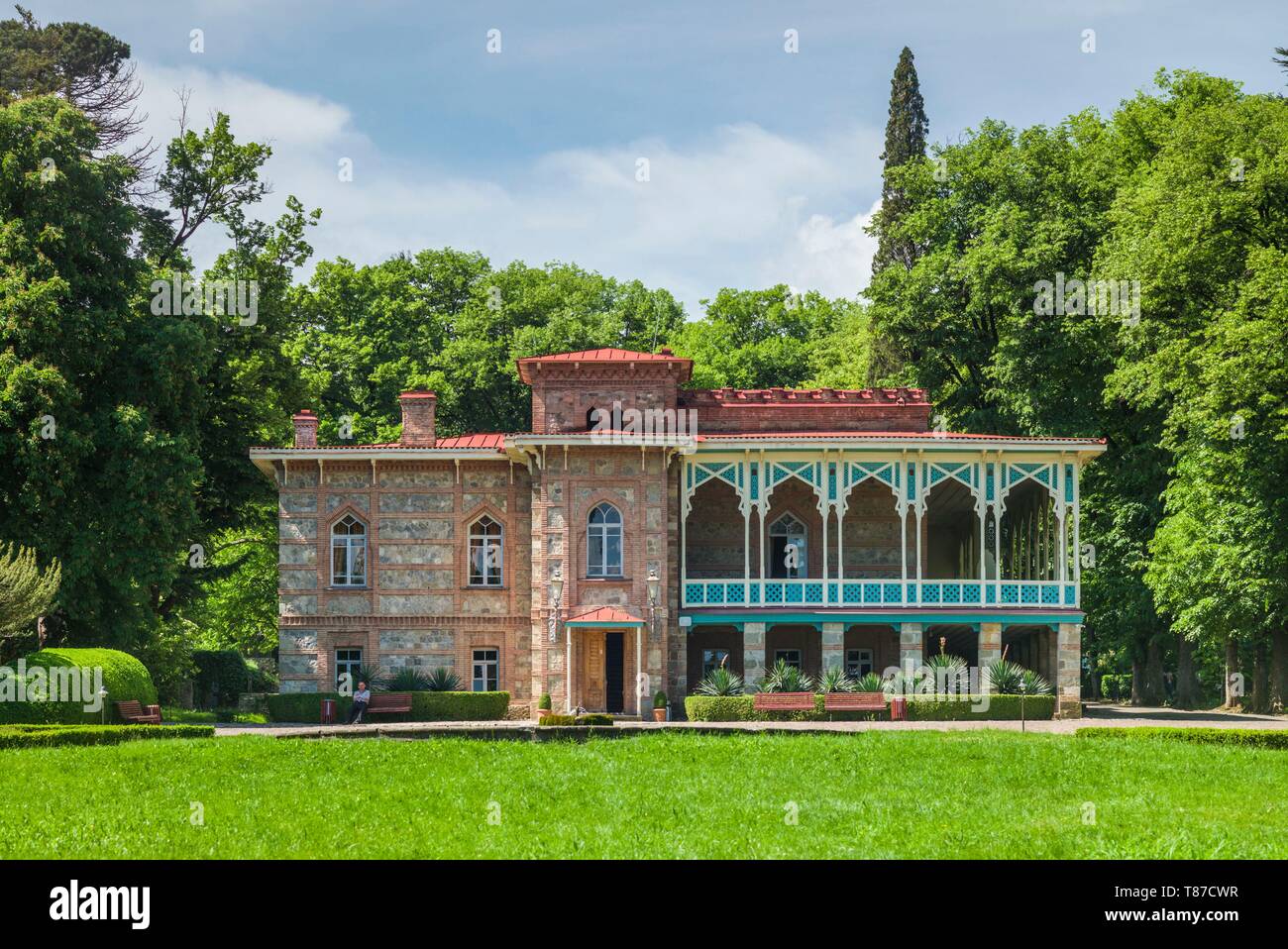 Georgia, Kakheti Area, Tsinandali, Chavchavadze Estate, winery and ...