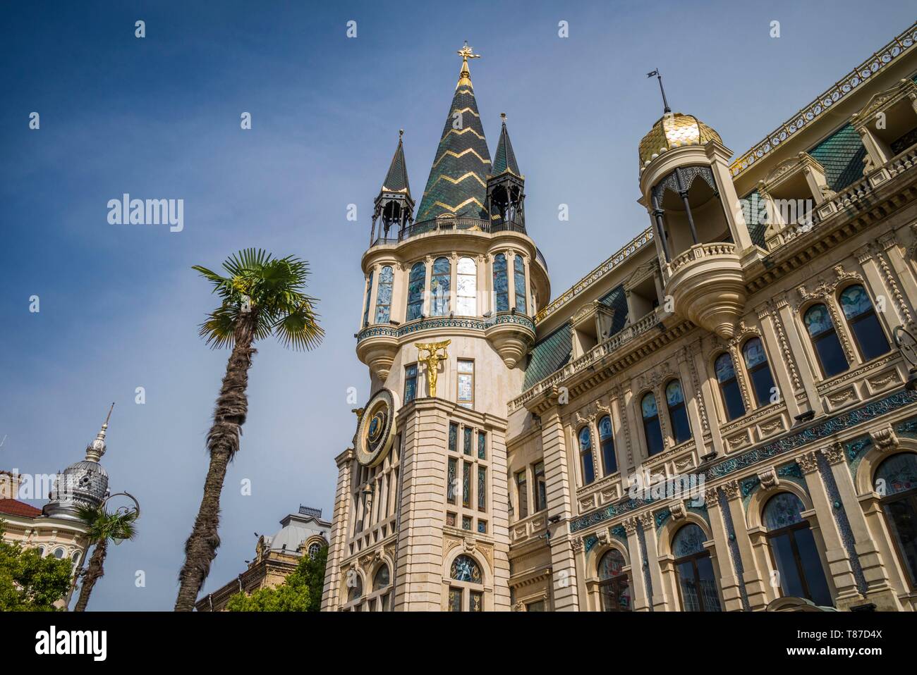 Batumi the batumi astronomical clock hi-res stock photography and ...