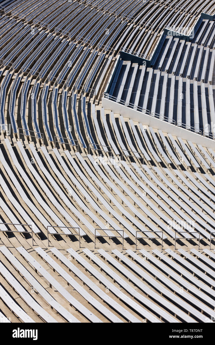 Bleacher railing hi-res stock photography and images - Alamy