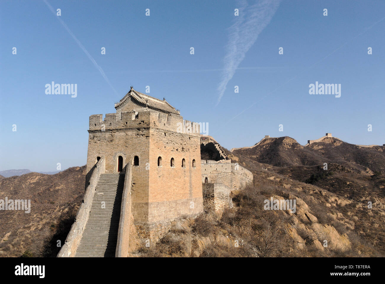 Jinshanling Great Wall Of China, North of Beijing Stock Photo - Alamy