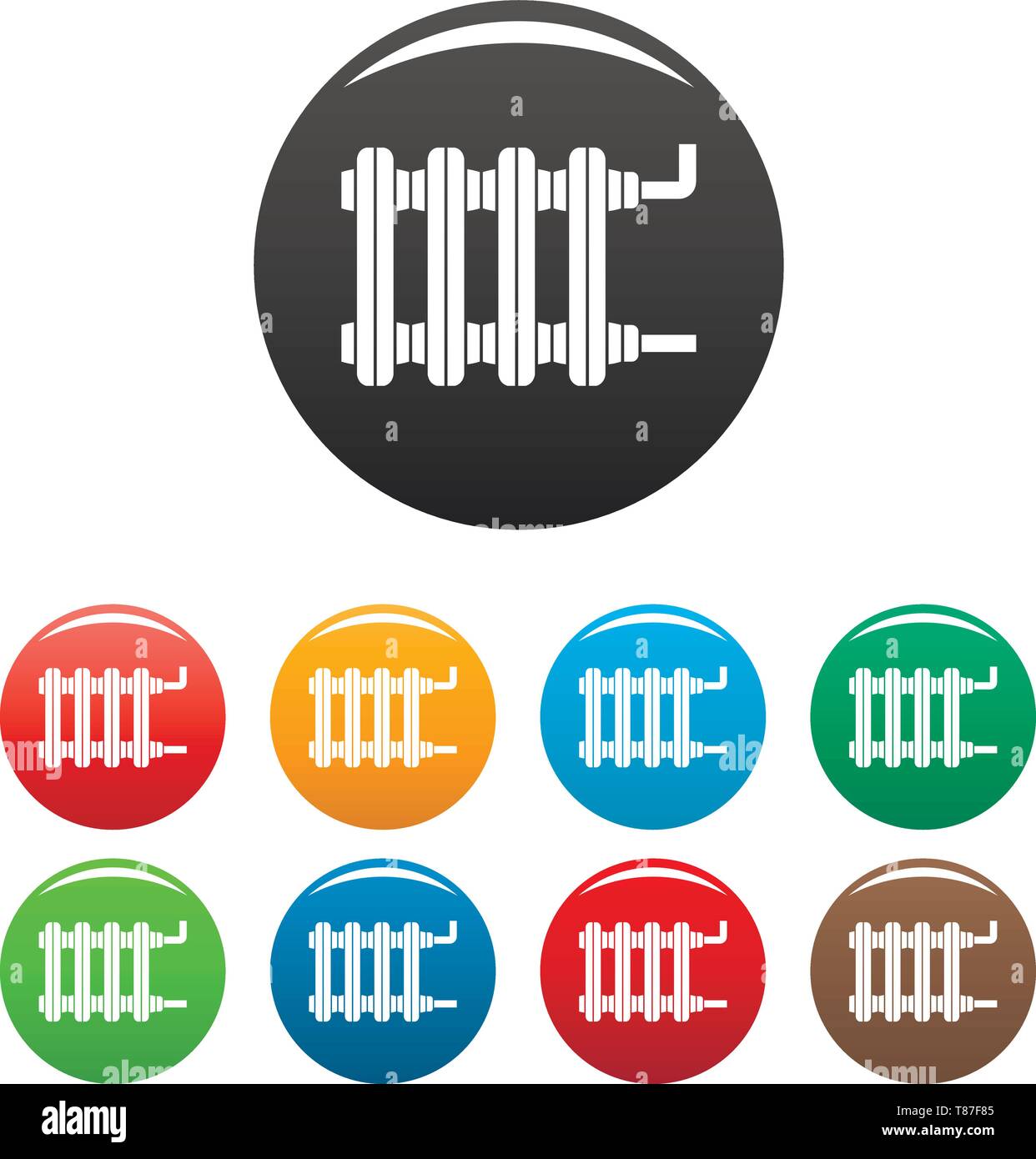 Radiators Stock Vector Images - Alamy