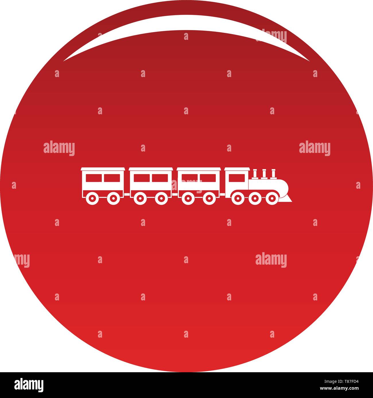 compartment train icon. Simple illustration of compartment train vector ...