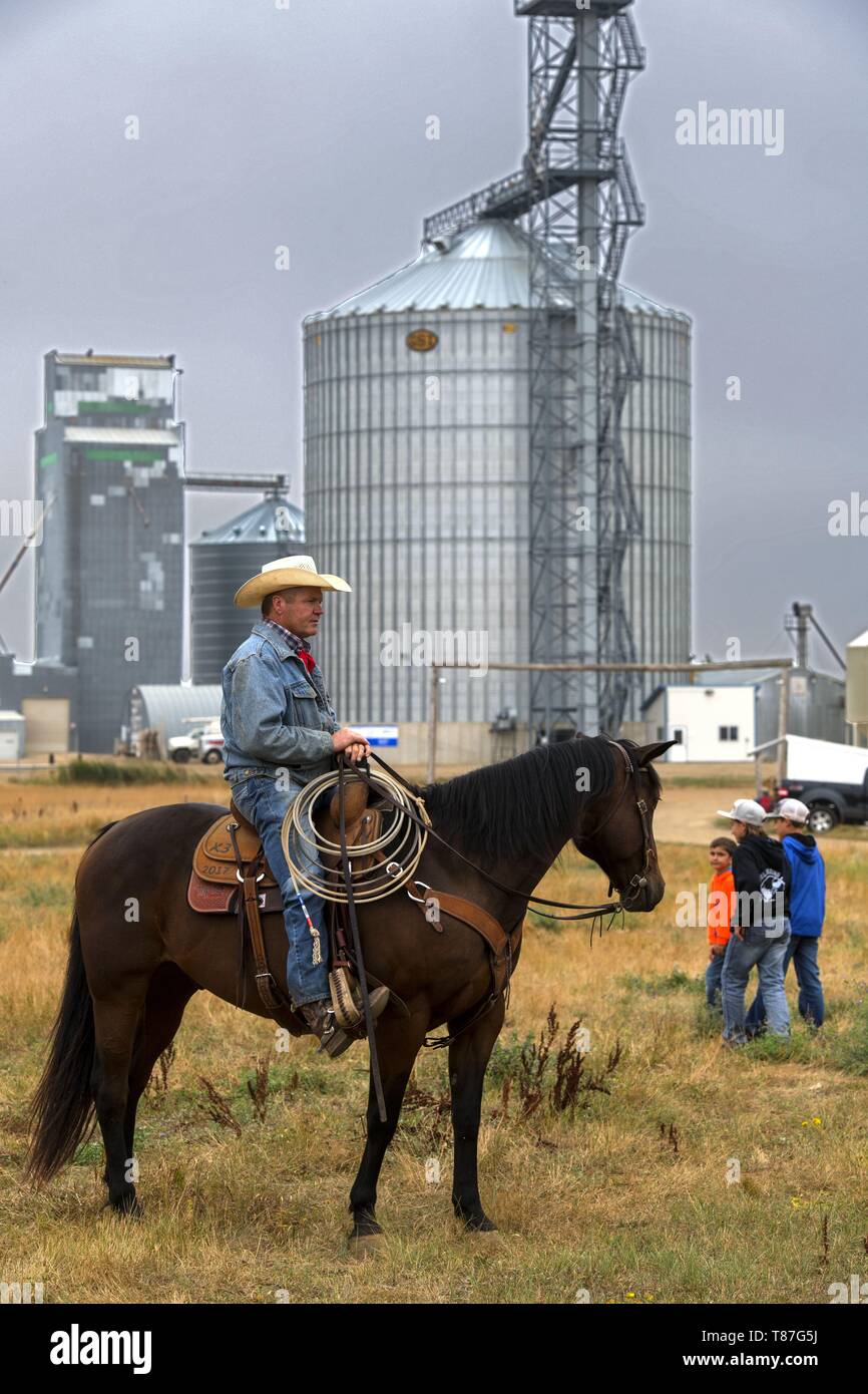 United States, South Dakota, Dupree, rodeo Stock Photo - Alamy