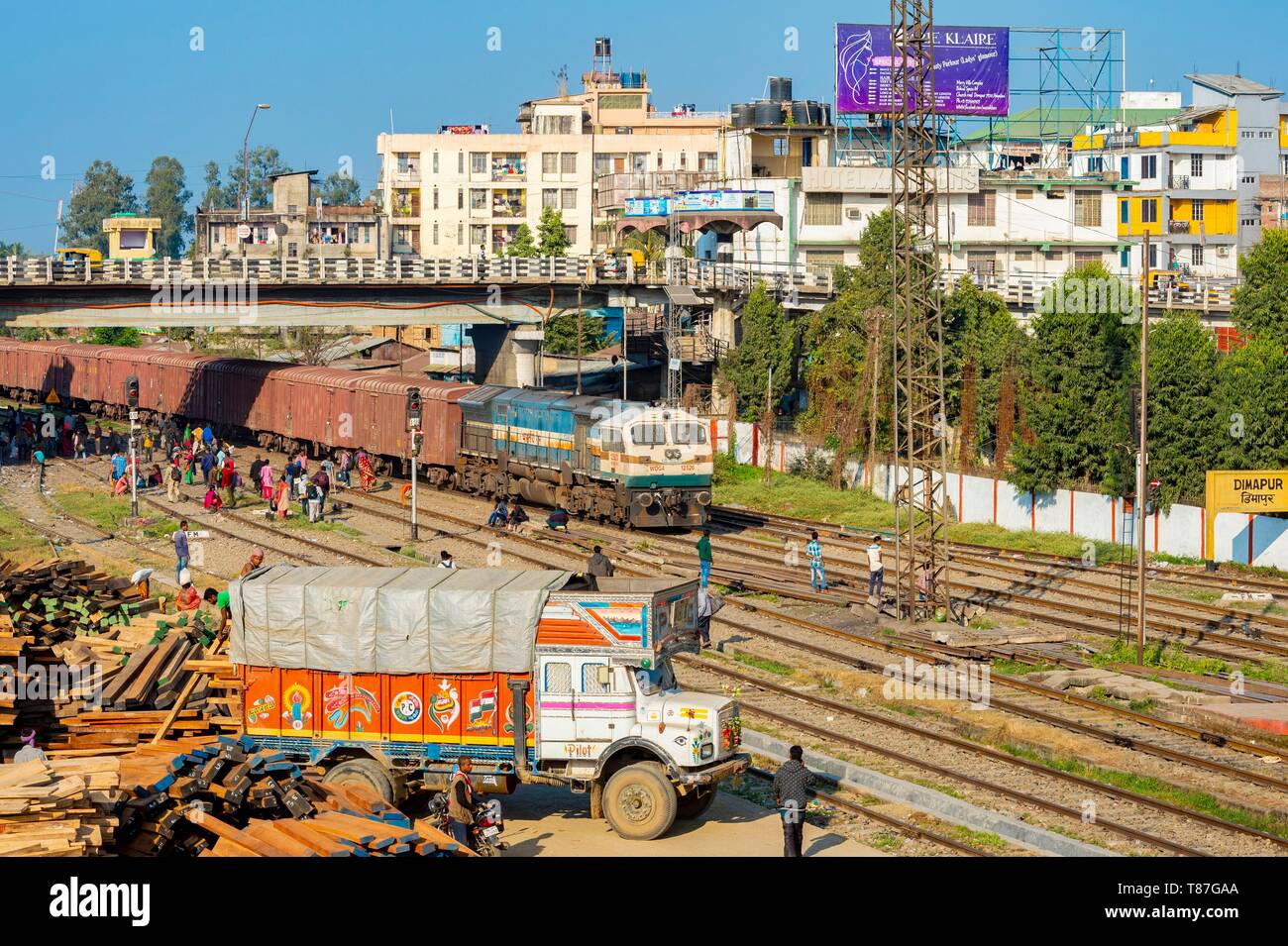 Nagaland train hi-res stock photography and images - Alamy