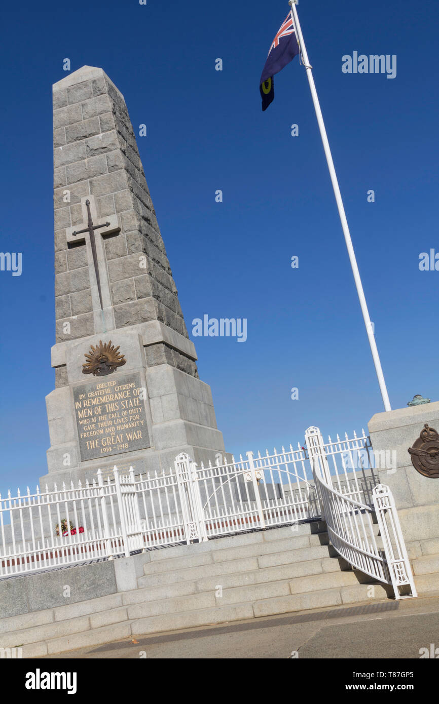 Pert, Western Australia, Australia - 19/01//2013 : First World War ...