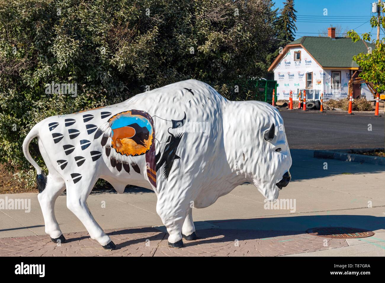 Buffalo statue hi-res stock photography and images - Alamy
