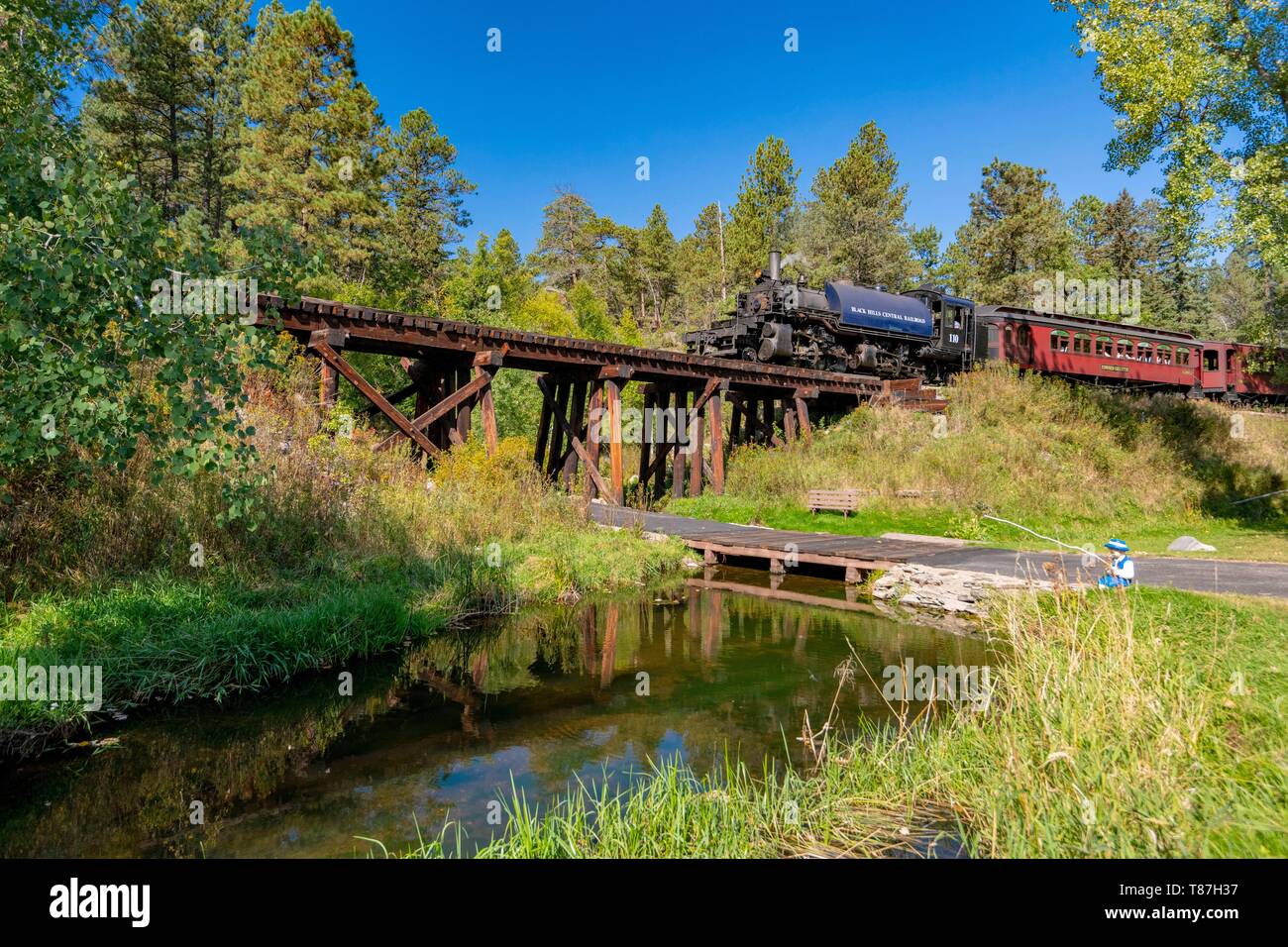 Black Hills Central Railroad High Resolution Stock Photography and ...