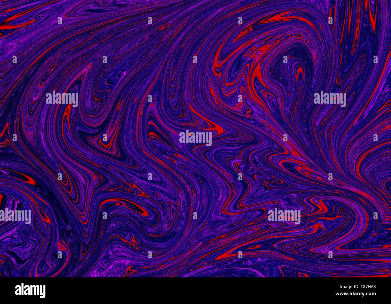 Abstract fluid texture or background with multiple colors mixed Stock ...