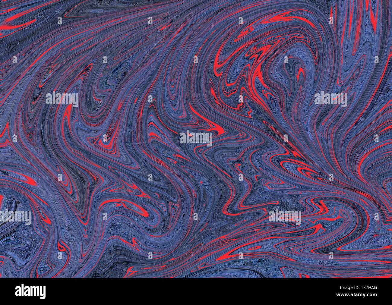 Abstract fluid texture or background with multiple colors mixed Stock ...