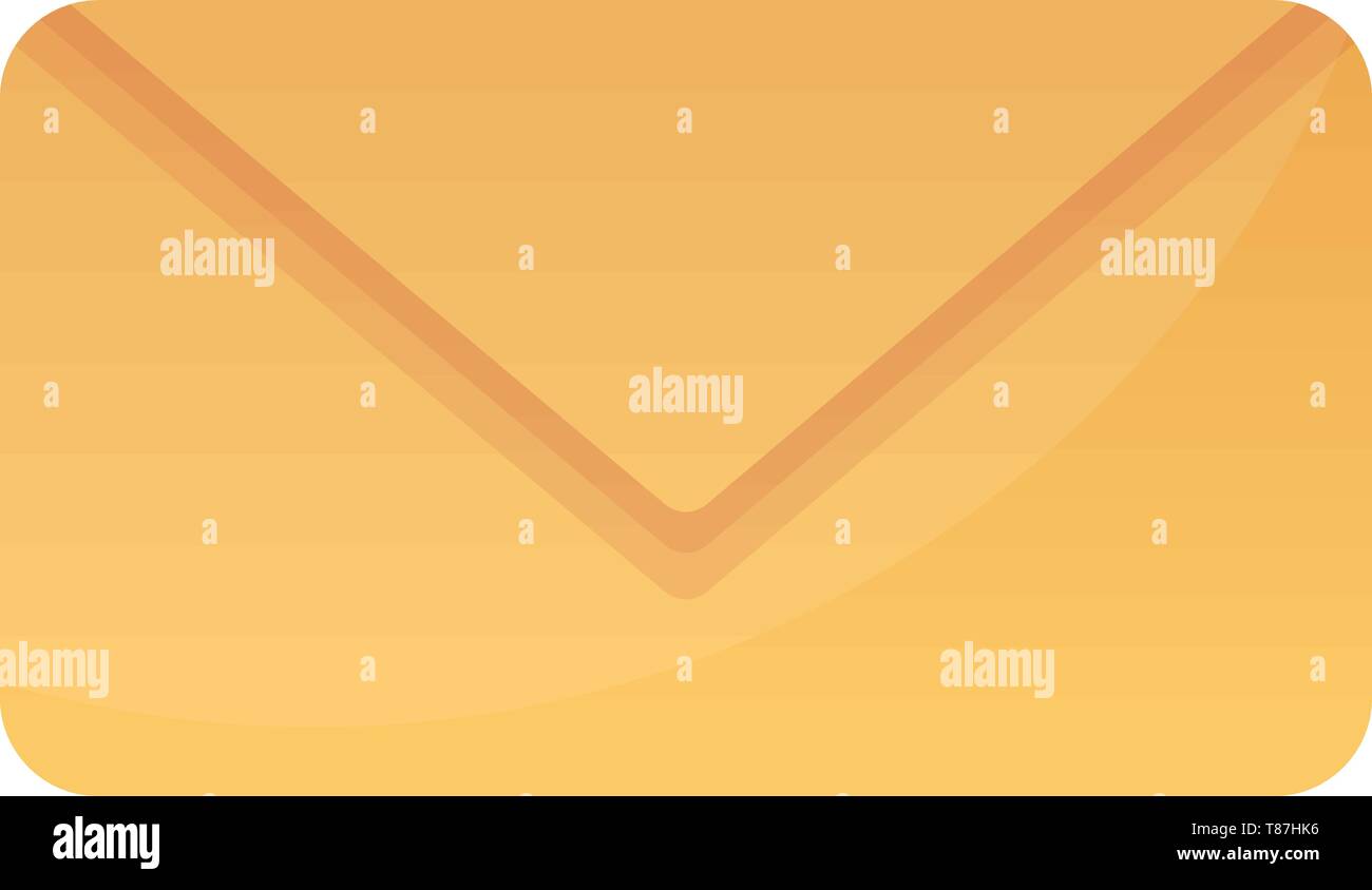 Post envelope icon. Cartoon of post envelope vector icon for web design ...