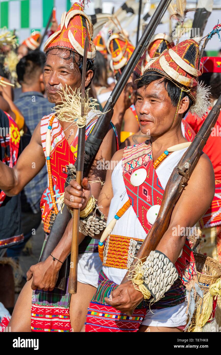 India, Arunachal Pradesh, Khonsa, the Chalo Loku festival of the Nokte ...