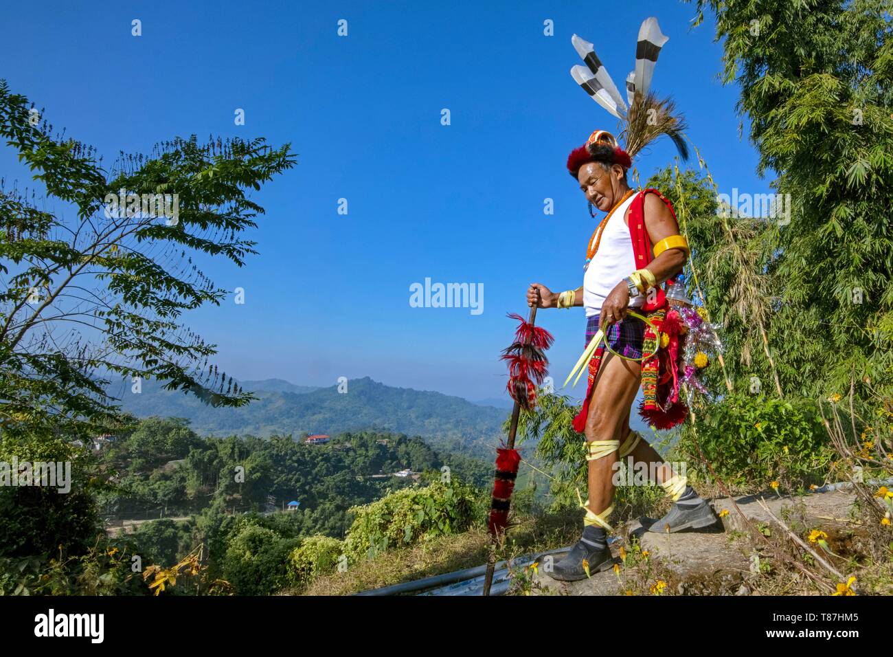 India, Arunachal Pradesh, Borduria, Nokte tribe Stock Photo - Alamy