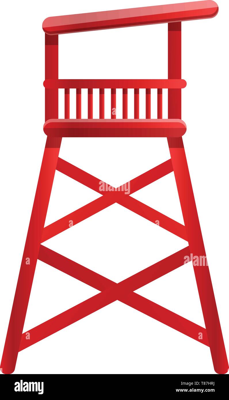 Los angeles lifeguard tower Stock Vector Images - Alamy