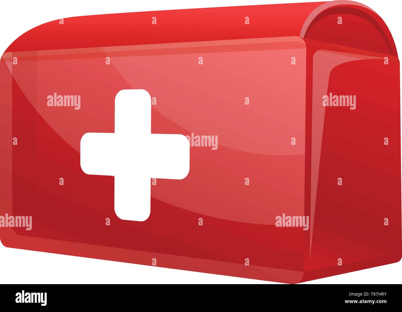 First aid kit icon. Cartoon of first aid kit vector icon for web design ...