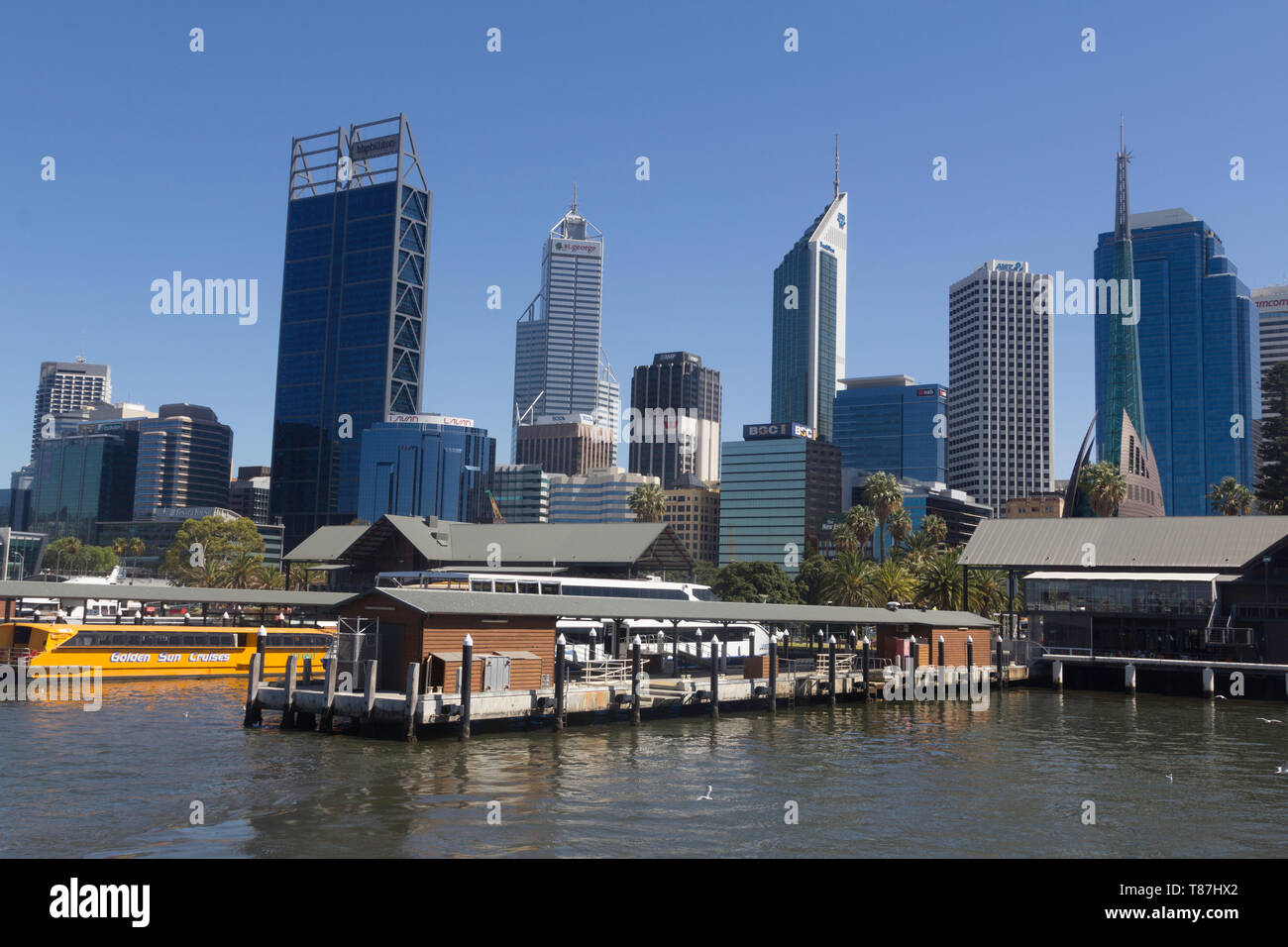 City of perth tall office buildings hi-res stock photography and images ...