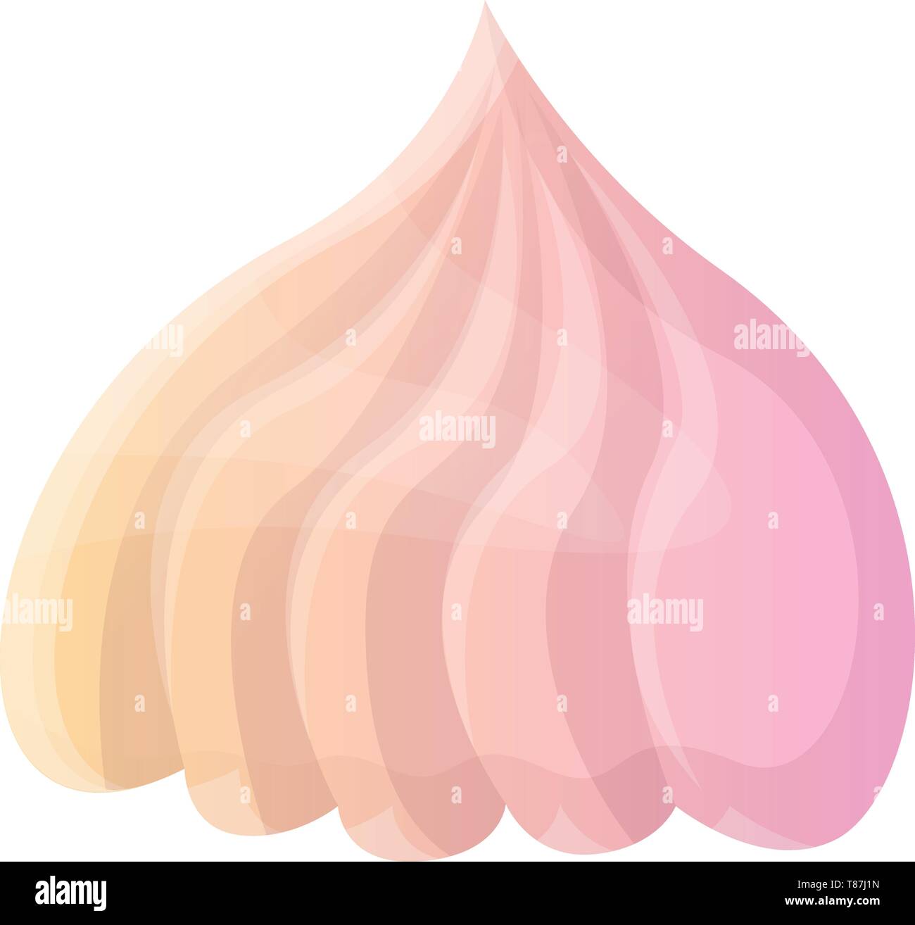 Wave Meringue Icon Cartoon Of Wave Meringue Vector Icon For Web Design