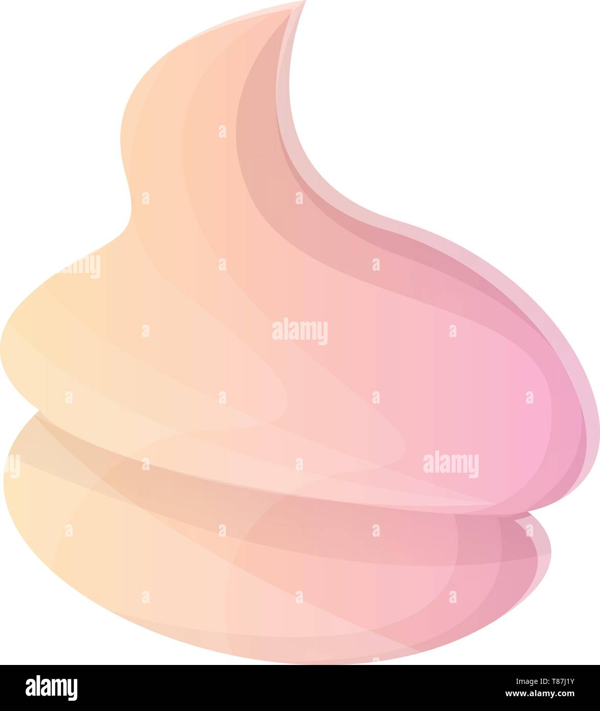Foam Meringue Icon Cartoon Of Foam Meringue Vector Icon For Web Design