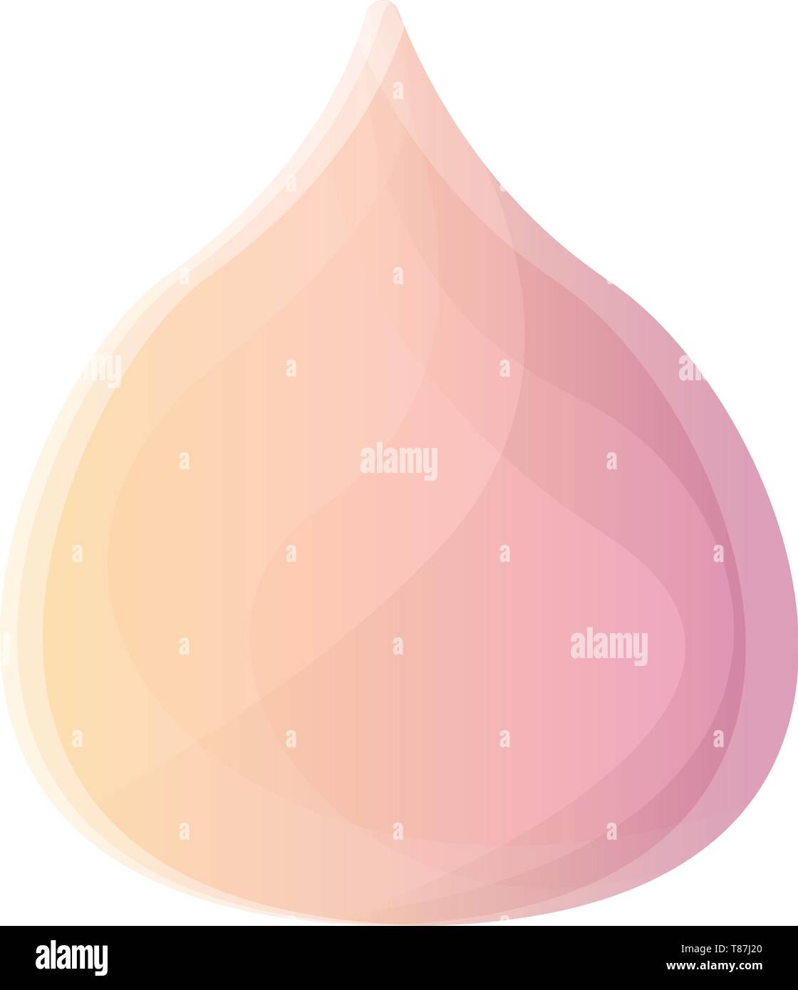 Drop Meringue Icon Cartoon Of Drop Meringue Vector Icon For Web Design