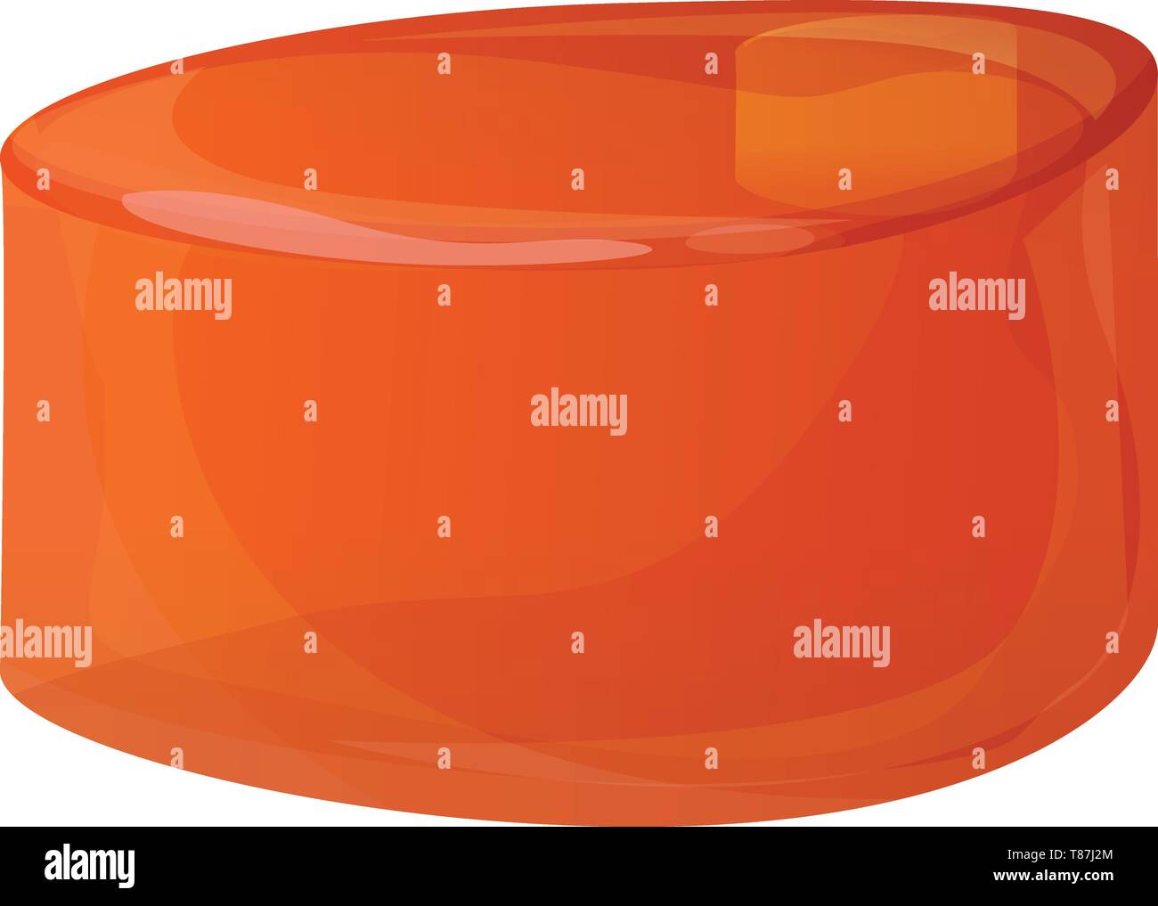 Toffee icon. Cartoon of toffee vector icon for web design isolated on ...