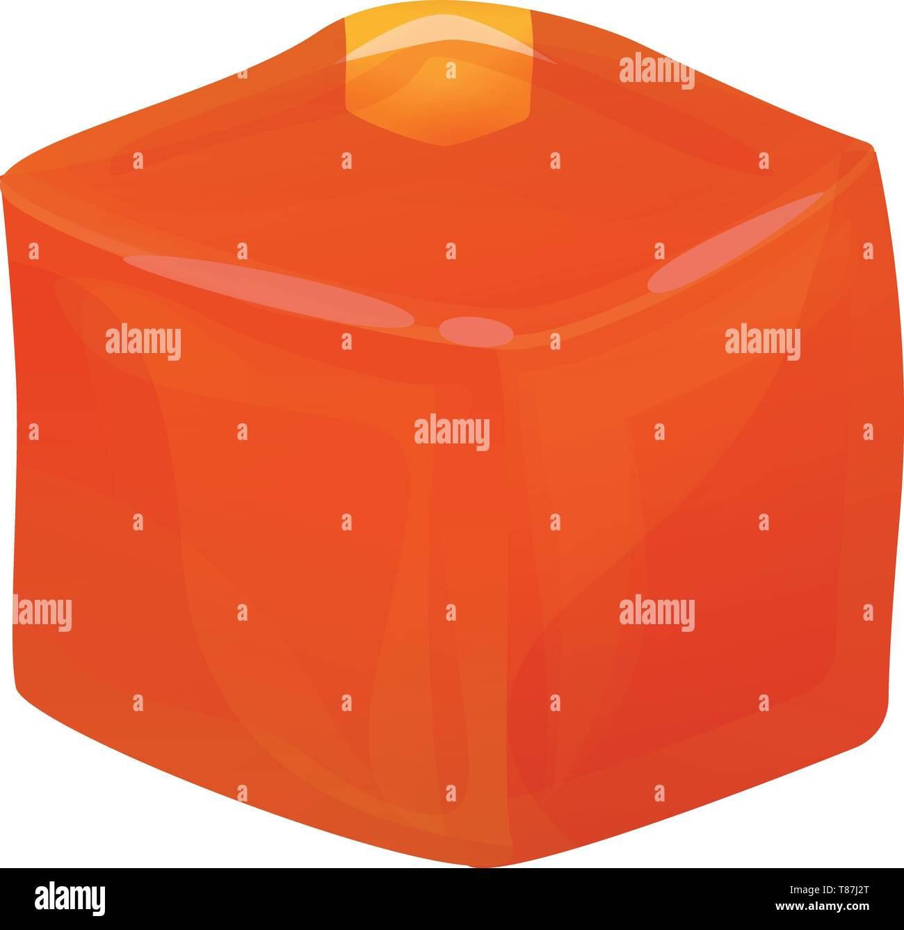 Candy toffee icon. Cartoon of candy toffee vector icon for web design ...