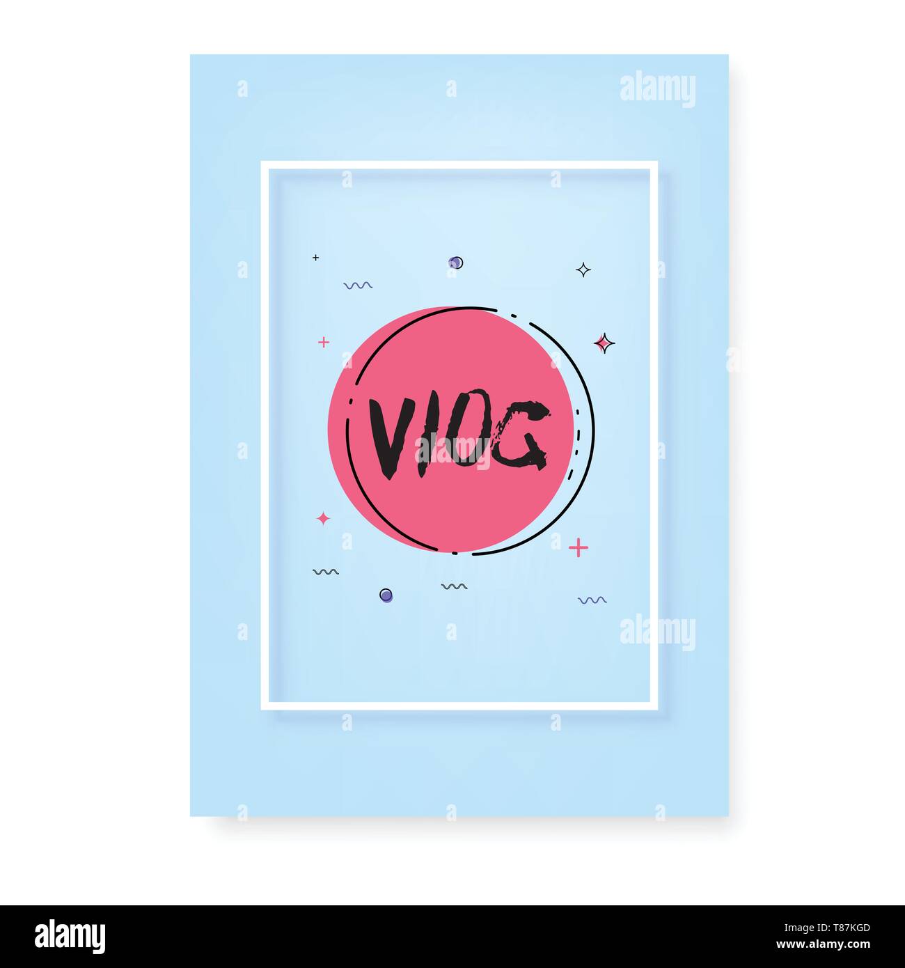 Vlog word Stock Vector Images - Alamy