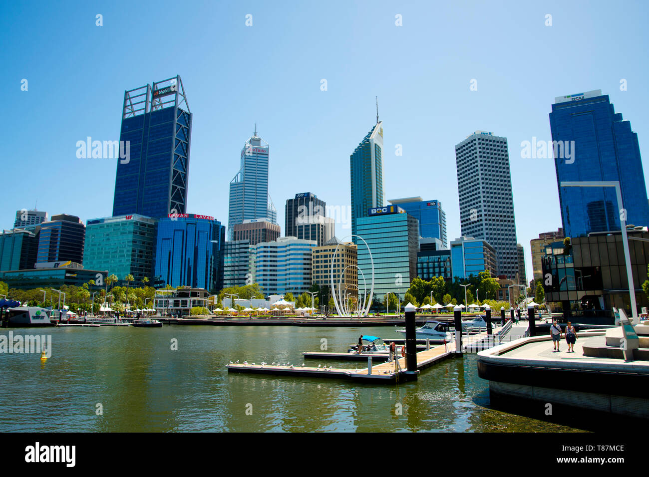 Landmark elizabeth quay perth australia hi-res stock photography and ...