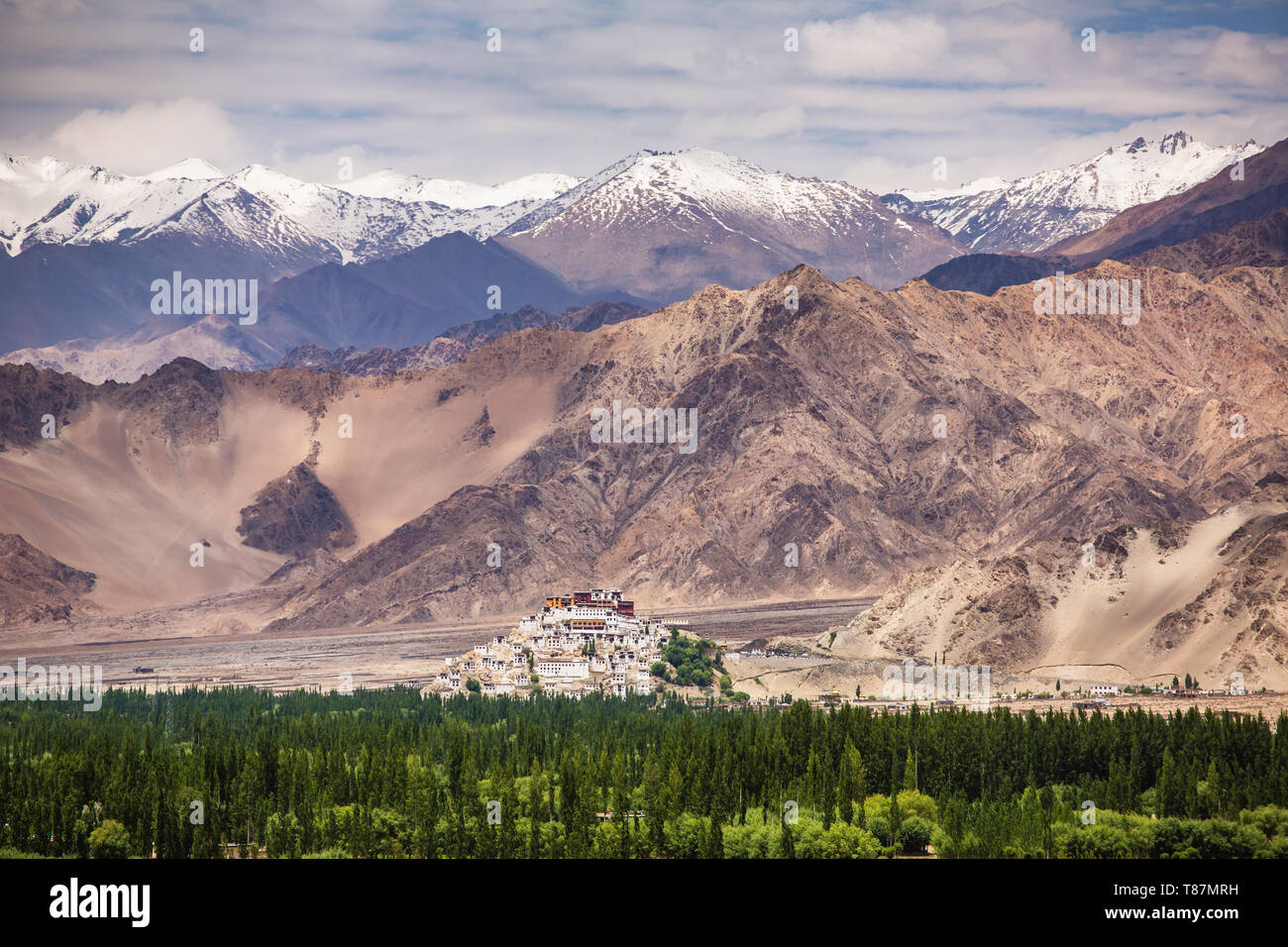 Thiksey monastery in Ladakh, India Stock Photo - Alamy