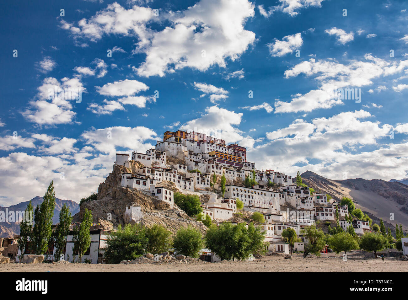 Thiksey monastery in Ladakh, India Stock Photo - Alamy