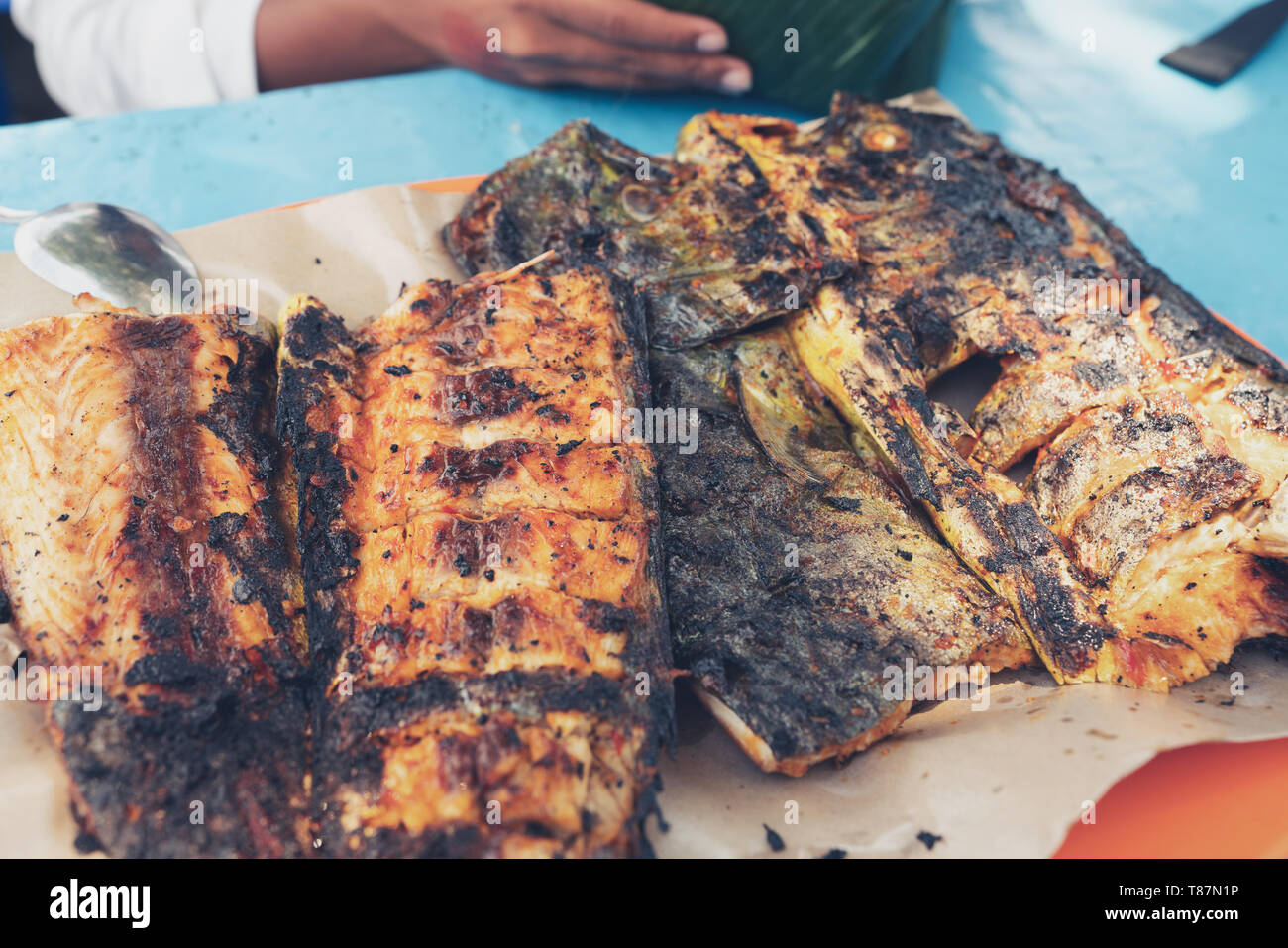 Indonesian bbq hi-res stock photography and images - Alamy