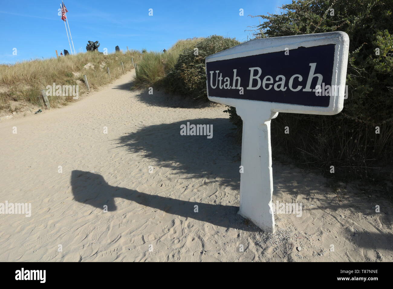 D day 1944 sign hi-res stock photography and images - Alamy