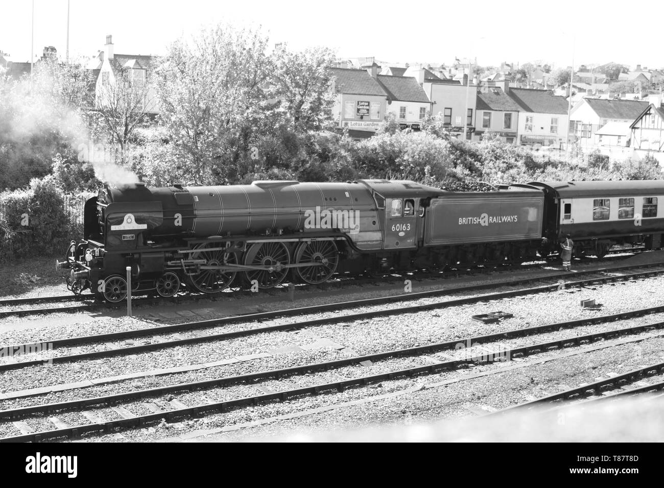 Tornado locomotive Black and White Stock Photos & Images - Alamy