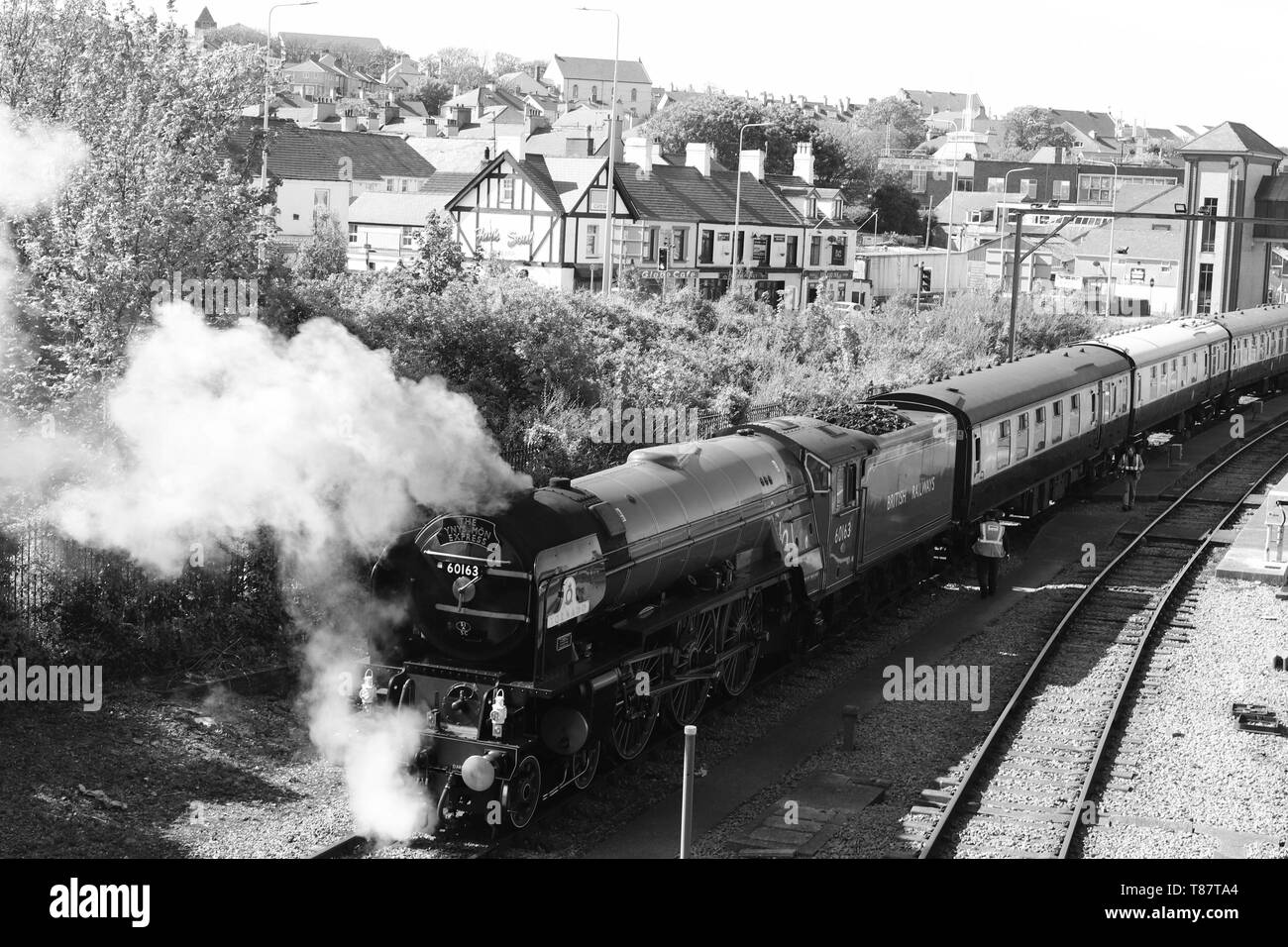 Tornado locomotive Black and White Stock Photos & Images - Alamy