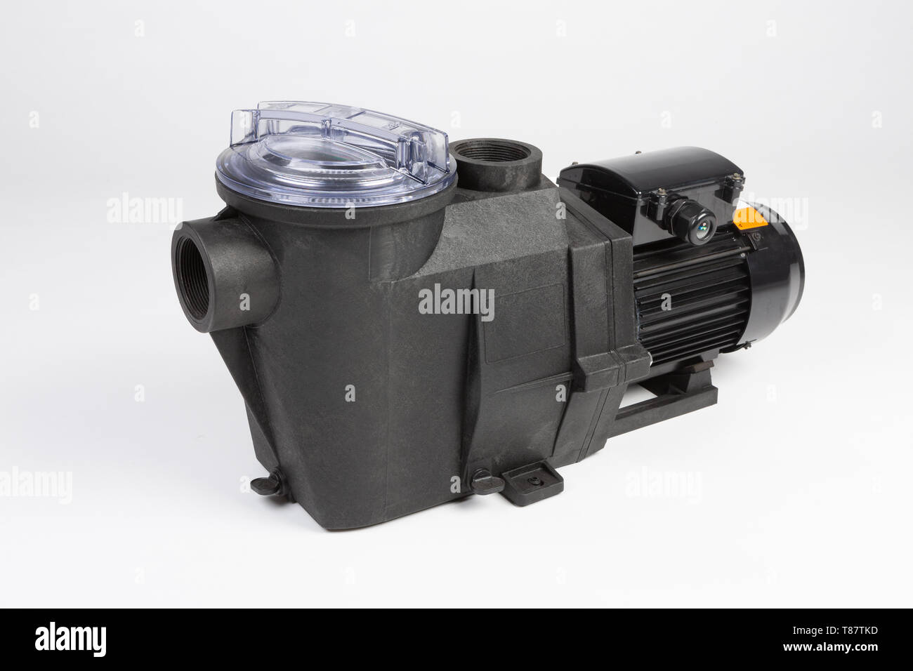 Swimming pool water pump Stock Photo - Alamy