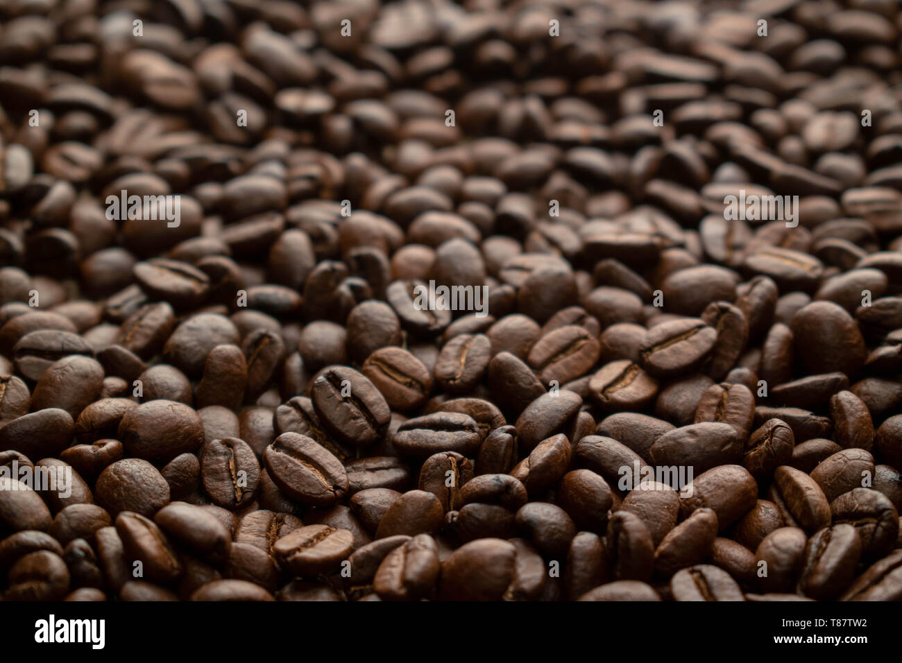 whole texture coffee beans completely filled all photos Stock Photo - Alamy