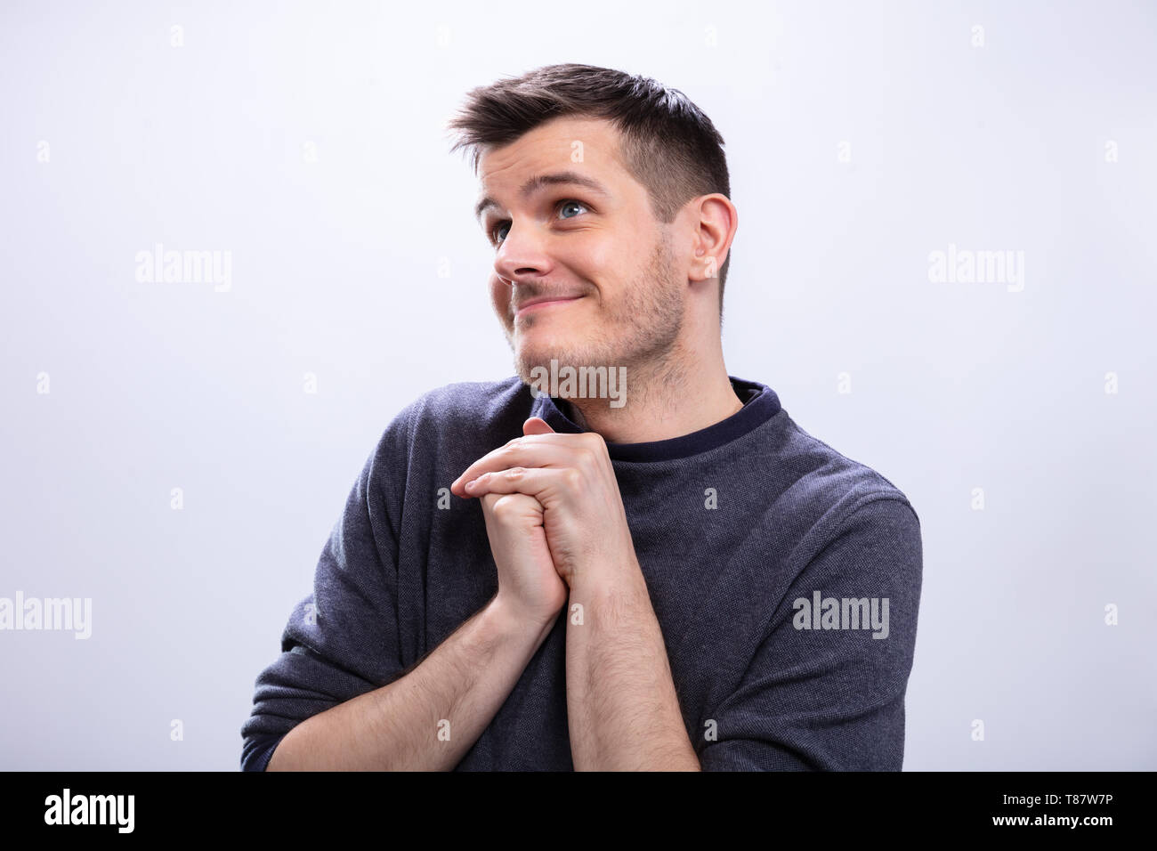 Blushing man hi-res stock photography and images - Alamy