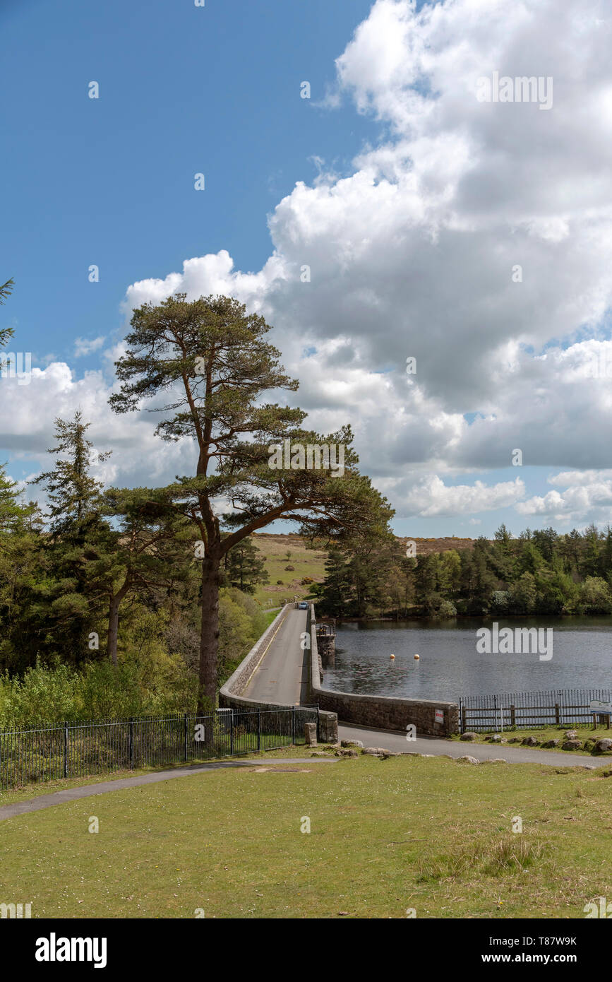 Devon reservoir dam hi-res stock photography and images - Alamy