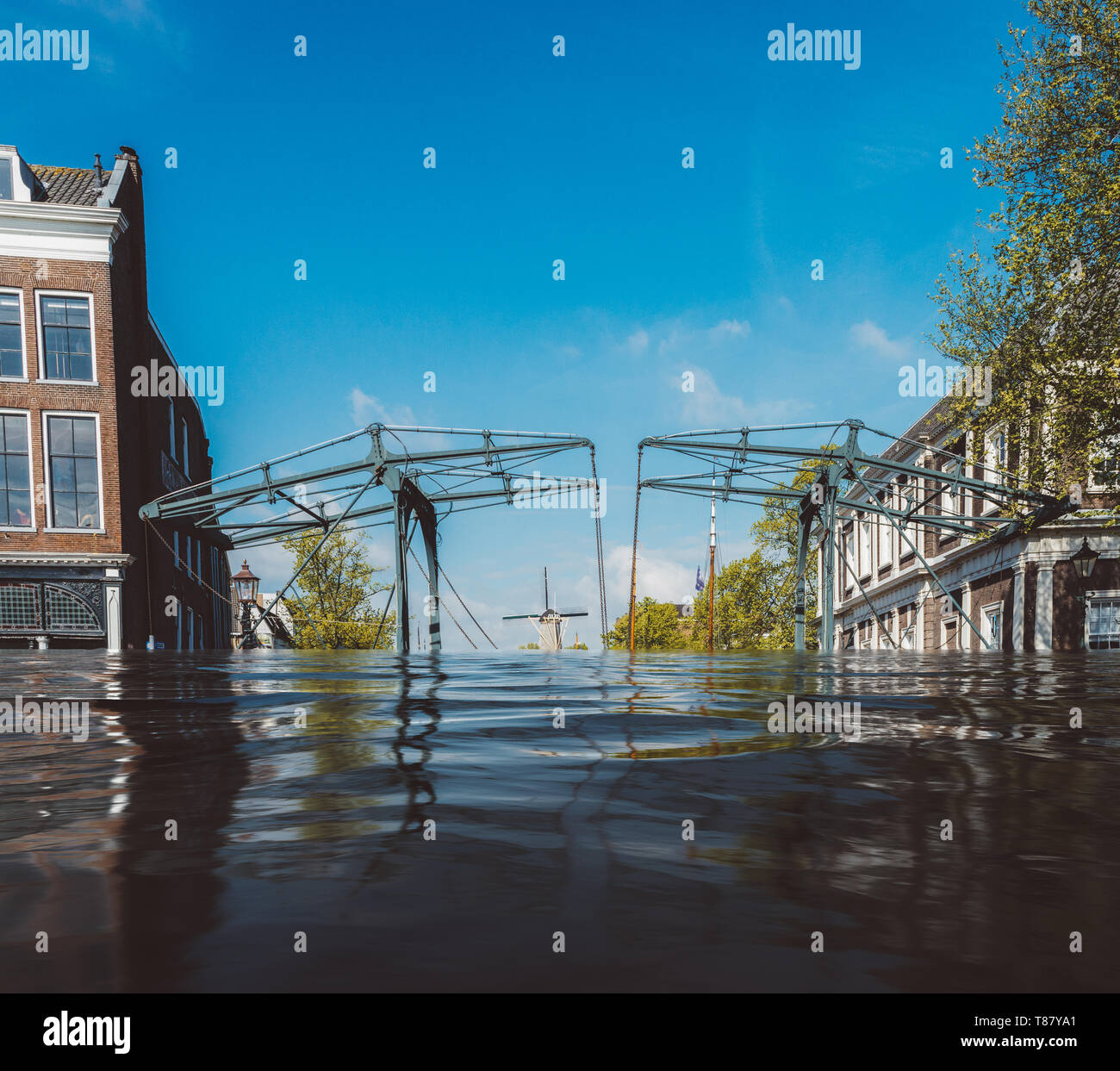 Flooding netherlands canal hi-res stock photography and images - Alamy